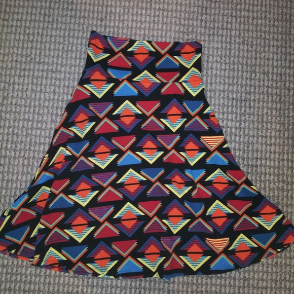 LuLaRoe | Skirts | Lularoe Azure Skirt Size Small | Poshmark